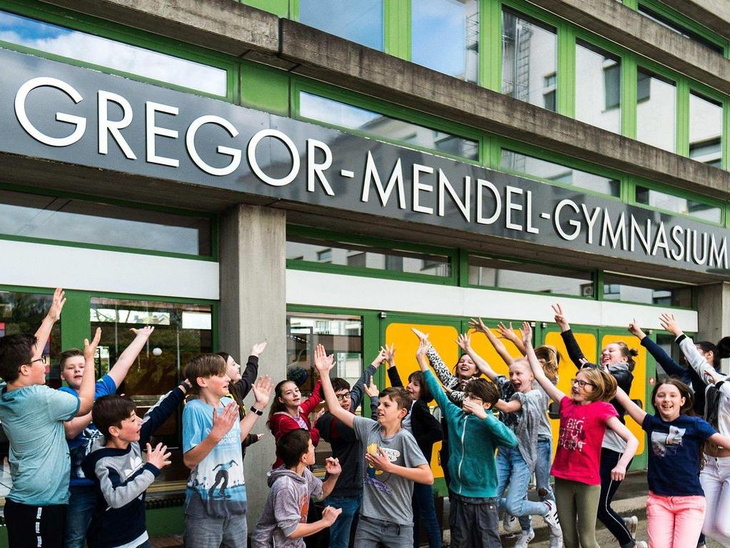 Elegantes Gregor Mendel Gymnasium Amberg Fotos